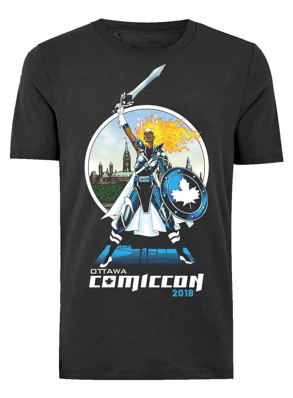 Ottawa Comiccon 2018 Poster Shirt – Shop Comiccon