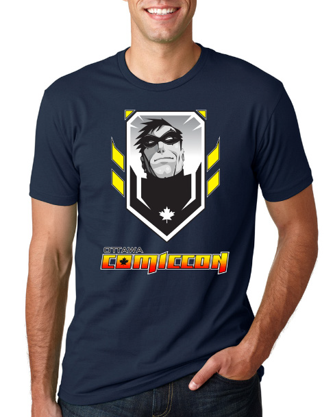 Ottawa Comiccon Navy Logo Shirt – Shop Comiccon
