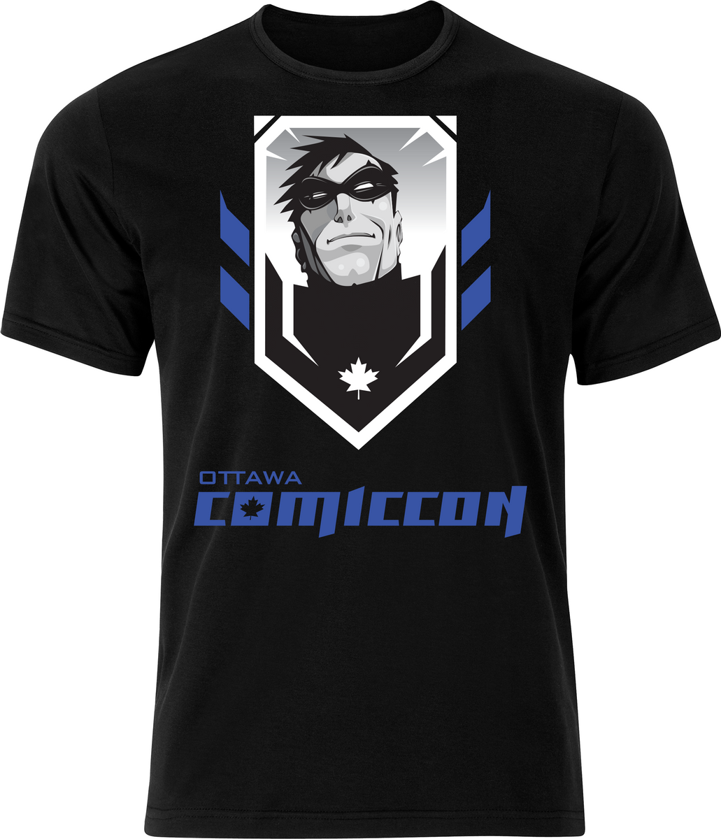 Ottawa Logo with Blue Highlights Shirt – Shop Comiccon